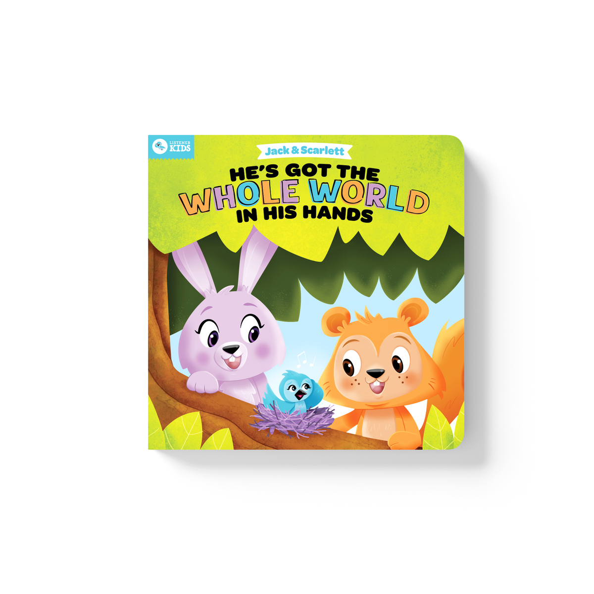 BOOK: "Jack & Scarlett: He's Got the Whole World in His Hands" Board B – Listener Kids