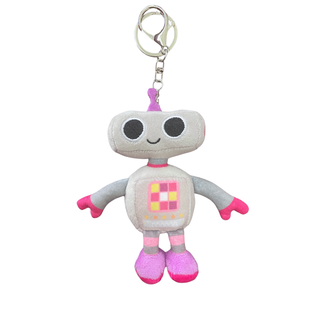 PLUSH: Baby Joy the Robot (with detachable keyring/bag clip) – Listener ...