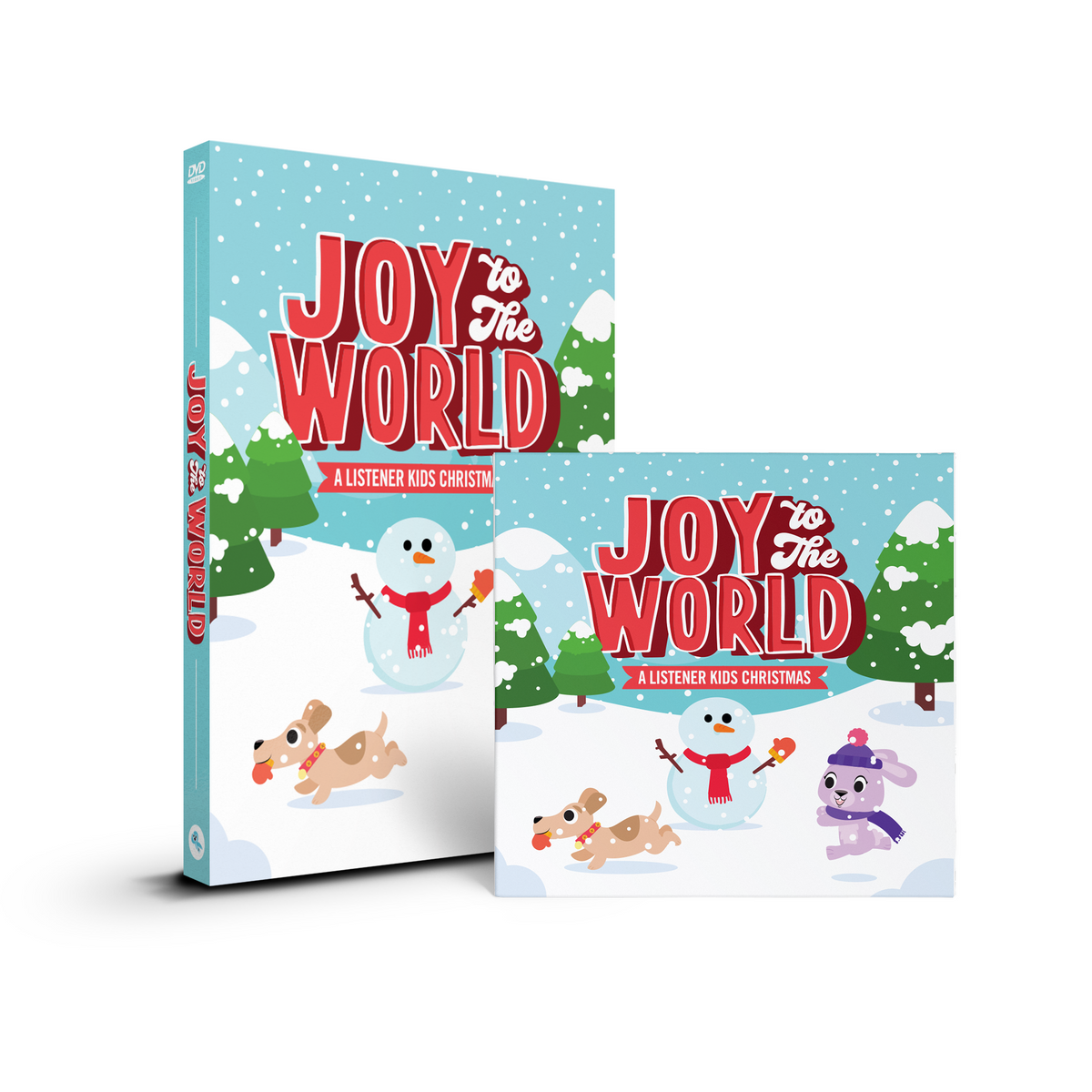 BUNDLE: "Joy to the World" (A Listener Kids Christmas) DVD & CD