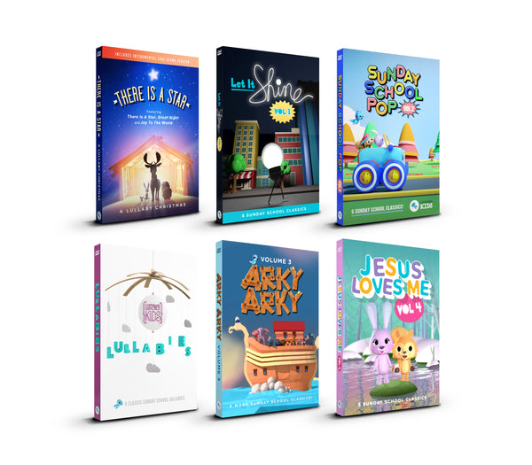 Bundles of Faith-Based Educational CDs & DVDs – Listener Kids